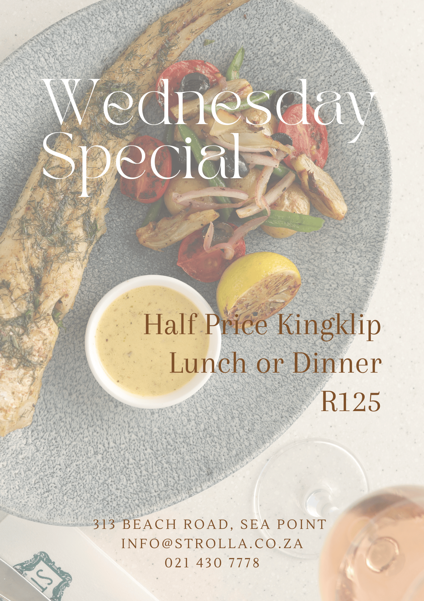 Strolla • Restaurant & Bar • 313 Beach Road, Sea Point